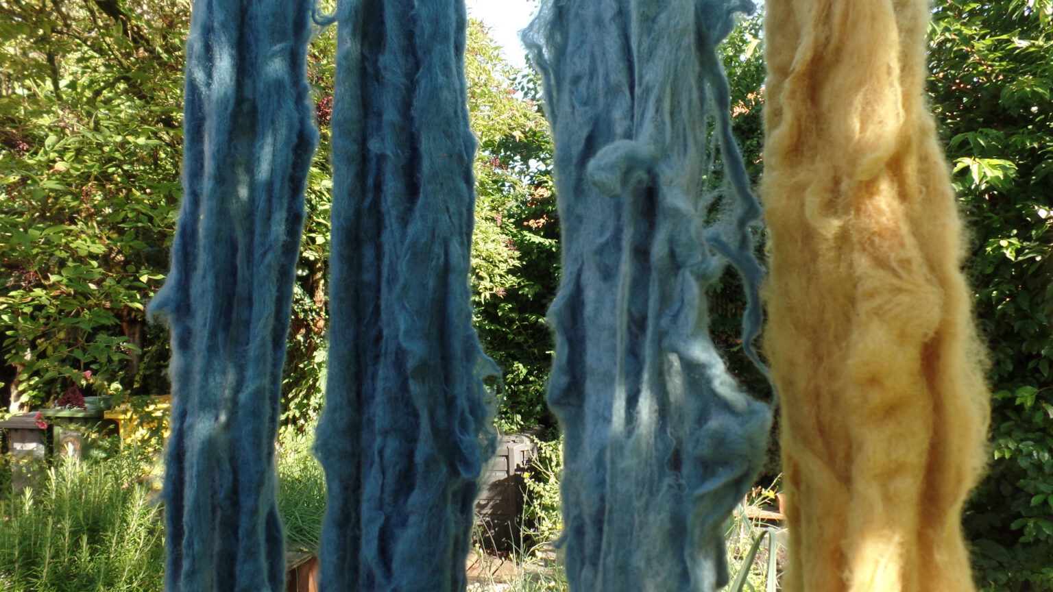 BLAUfärben mit getrocknetem Färberknöterich – die kreative Seite der ...